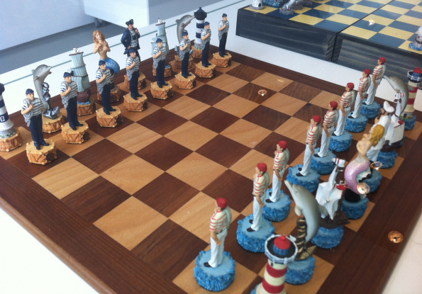 Akin Gokyay’s Chess Collection of Maritime Theme | E-Marine Education